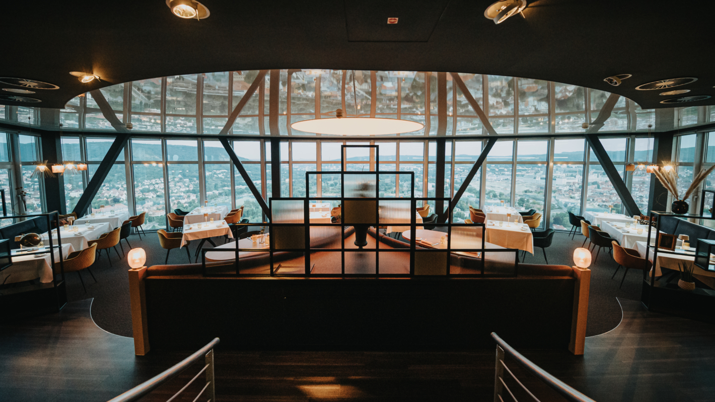 Das SCALA Turm Hotel Restaurant - Der höchste Tagungsort in Jena